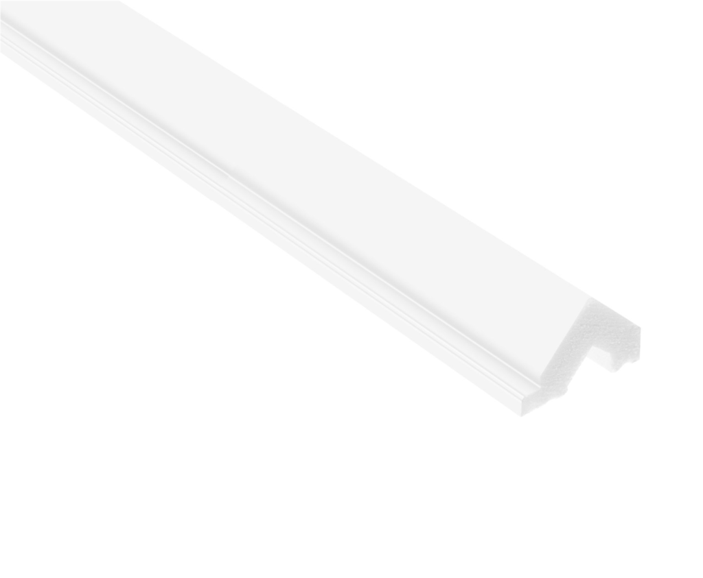Vivid seinapaneel valge vasakpoolne ääreprofiil WP003